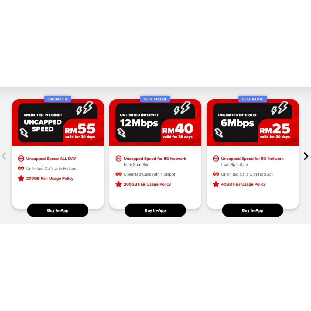 Simkad Hotlink Prepaid Plan Pantas35 Unlimited40 Unlimited50 Unlimited ...