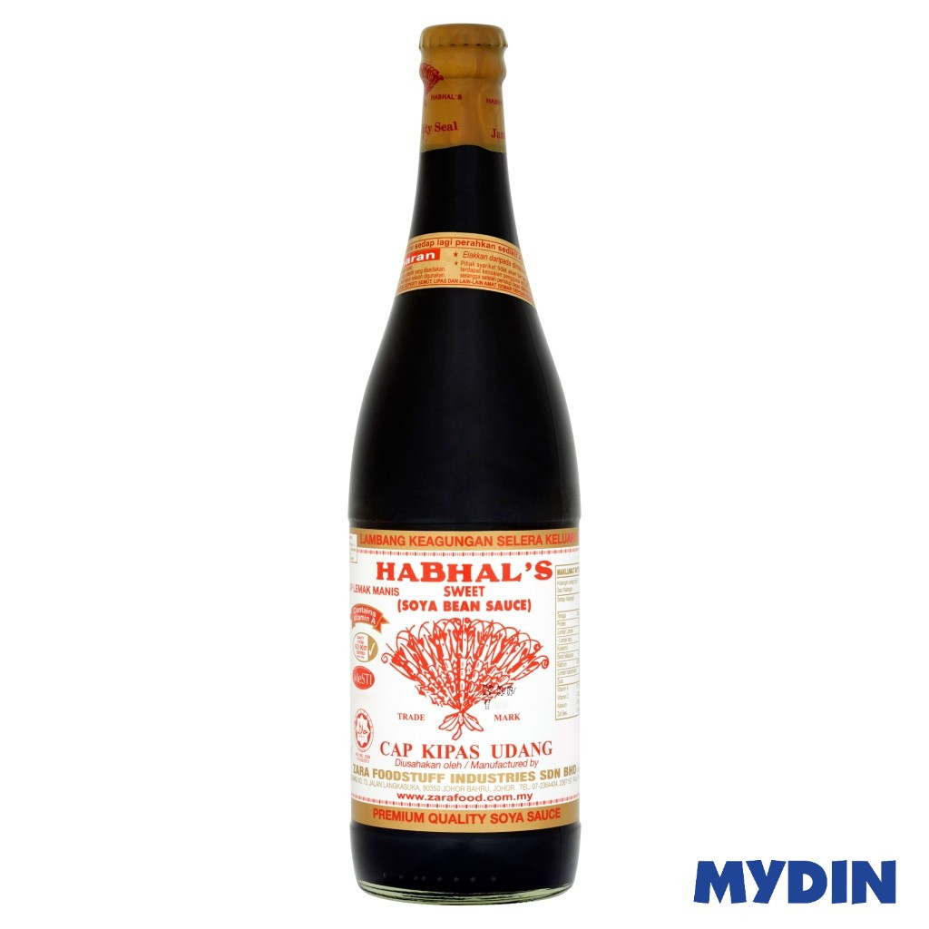 Habhal's Cap Kipas Udang Sweet Soya Bean Sauce (645ml) | Shopee Malaysia