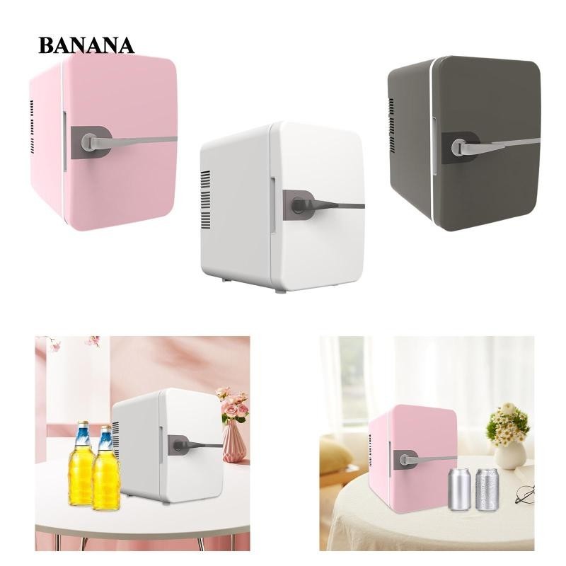 [ Mini Personal Fridge 6L Little Tiny Fridge Multiuse Flat Design ...