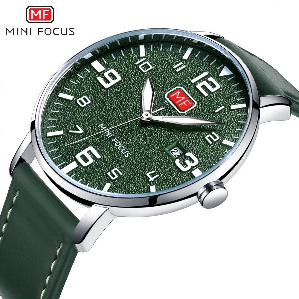 Mini FOCUS Ultra-Thin Large Dial Fashion Men's Watch Japanese Movement ...