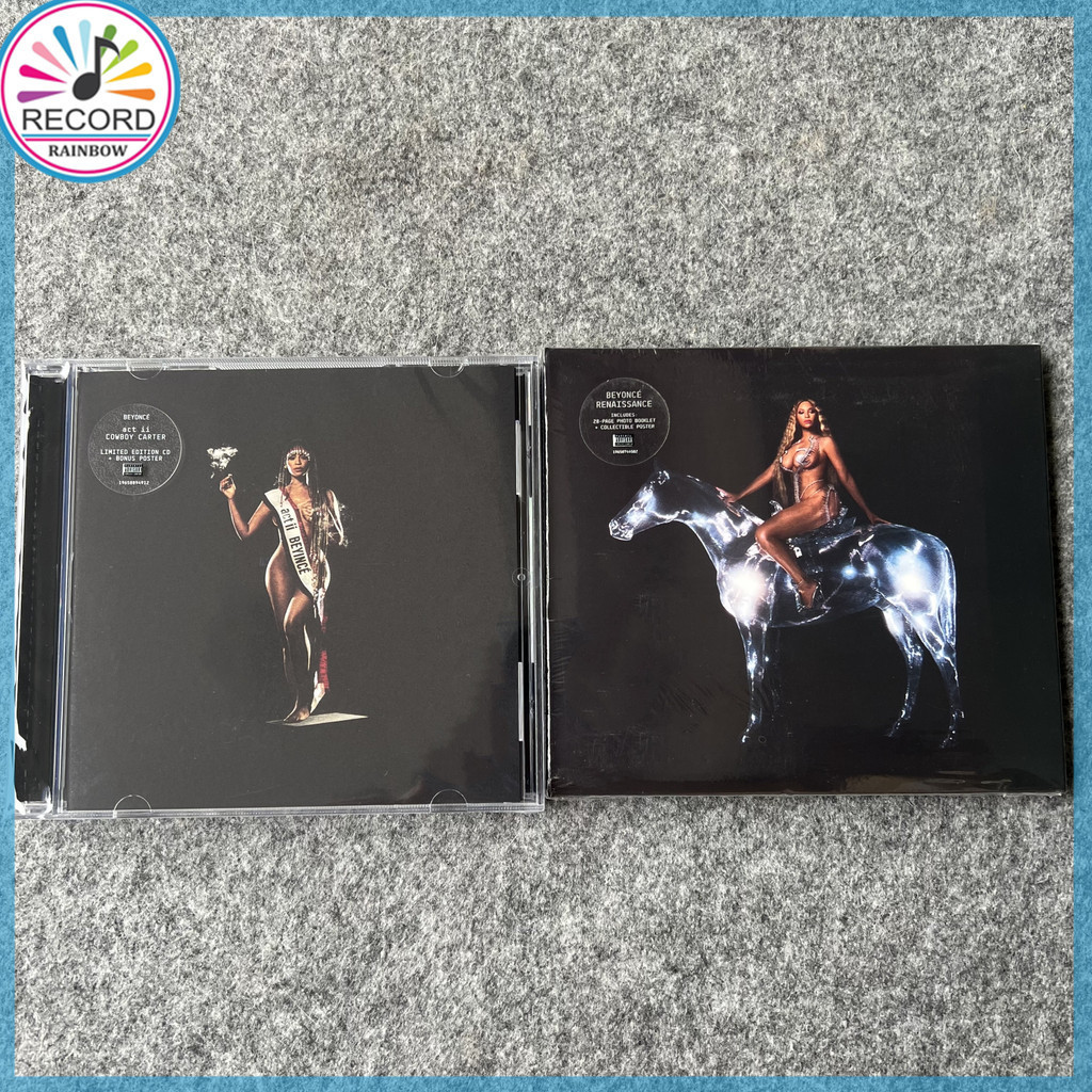Beyonce Cowboy Carter & Renaissance 2 Albums Set Original CD Album ...
