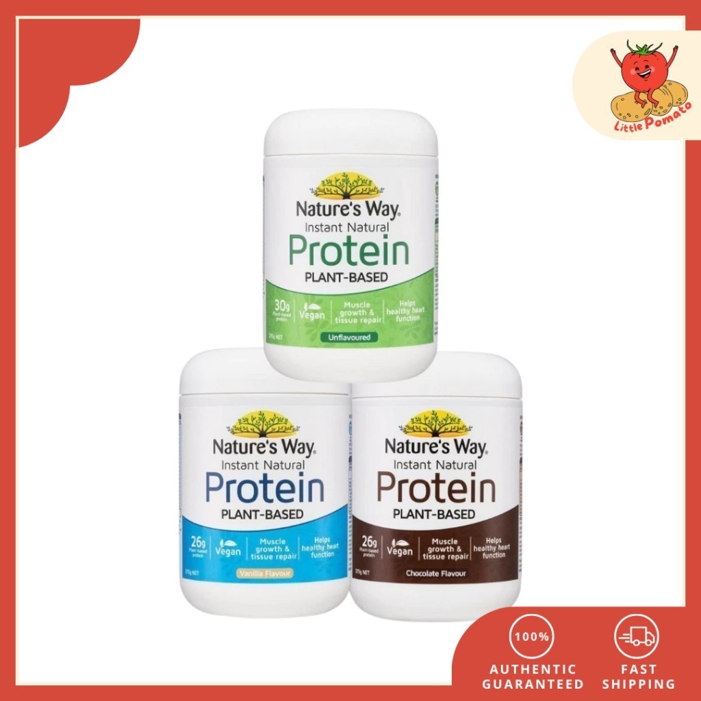 Nature's Way Instant Natural Protein Plant-based 375g - Natural ...