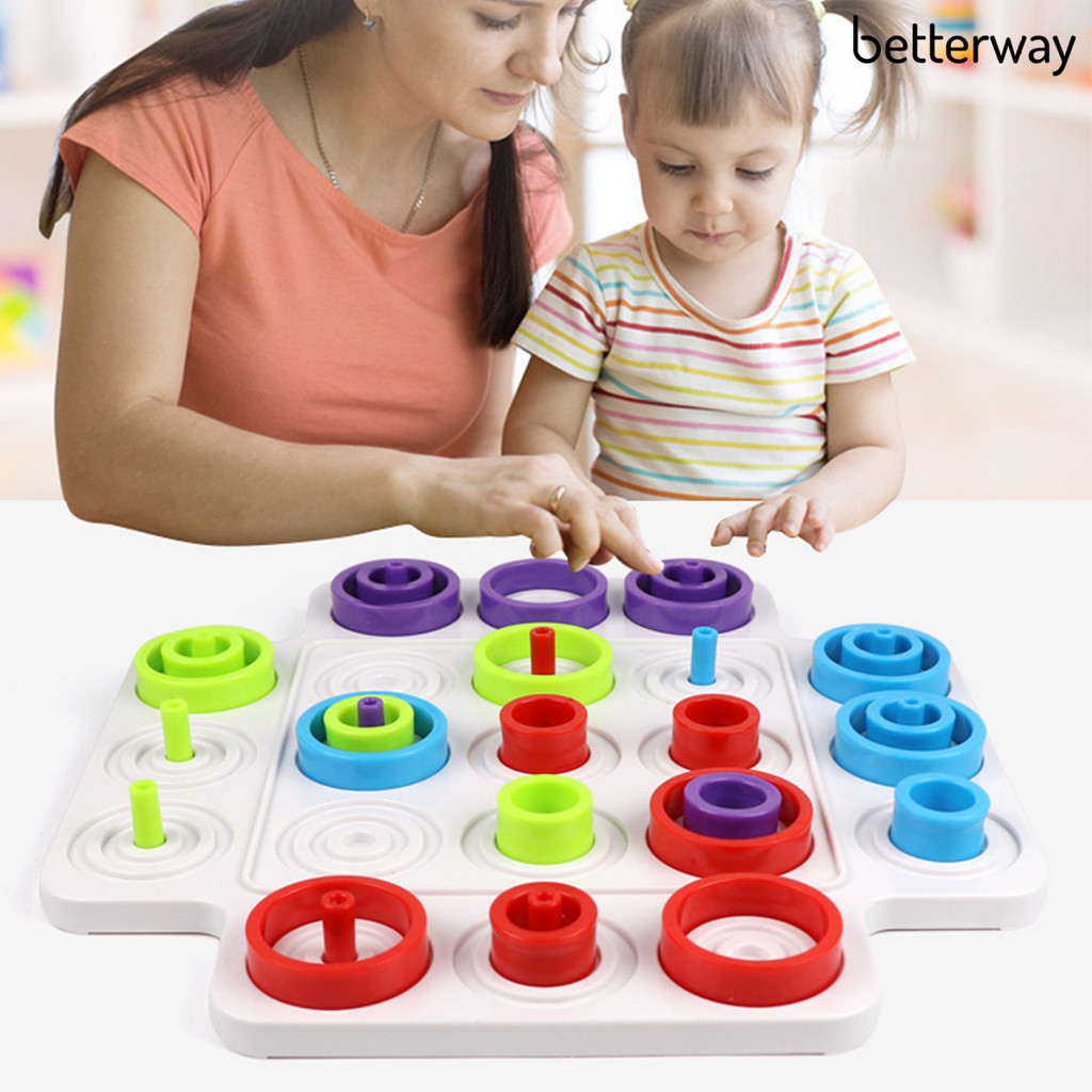 Betterway Puzzle Chess Toy Play Set Strategy Based Two-Player Battle ...