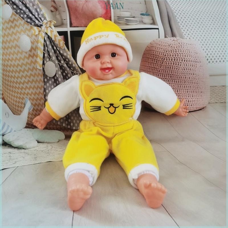 YAAN 50cm Realistic Sleeping for Doll Soft Toy with Smile Face Lifelike ...
