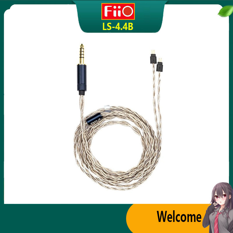 FiiO LS-4.4B Earphone Cable 0.78mm 2Pin Adapter with 4.4mm Plug Wired ...