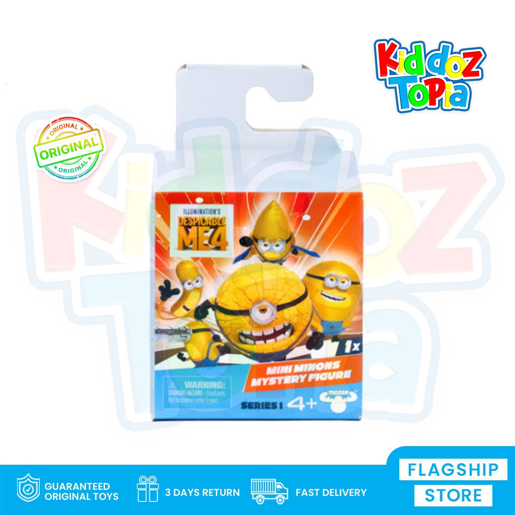 Minions Despicable Me4 ME 4 Mini Minions Mystery 2 inch Figure 59272 ...