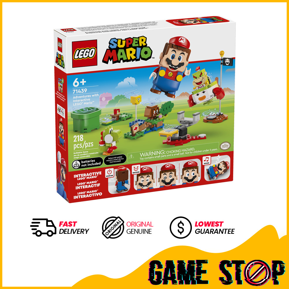 LEGO 71439 Super Mario Adventures with Interactive LEGO® Mario ...