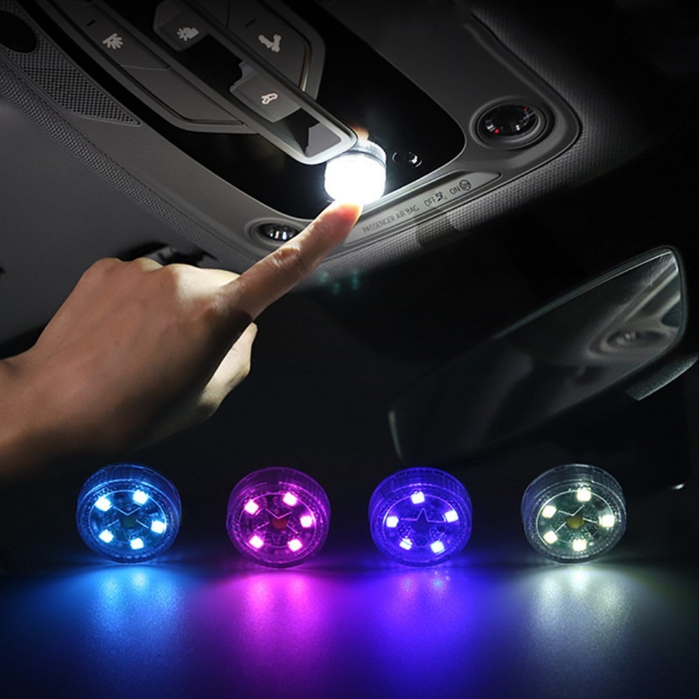 Hot Car Interior Touch Switch Light 6LED Mini Roof Ceiling Reading Bulb ...