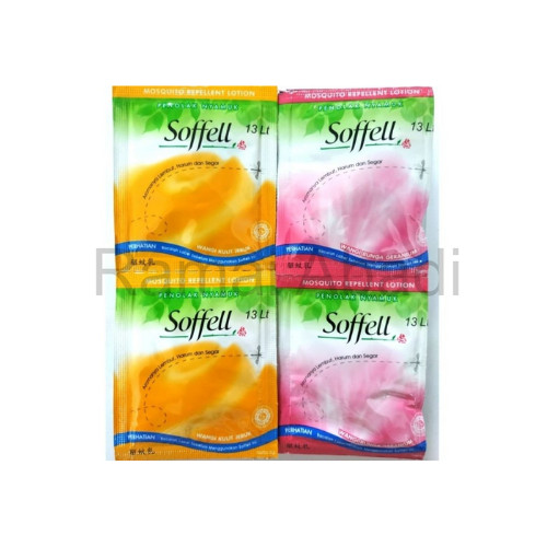 Soffel Mosquito Repellent 12 Sachets | Anti Mosquito | Shopee Malaysia