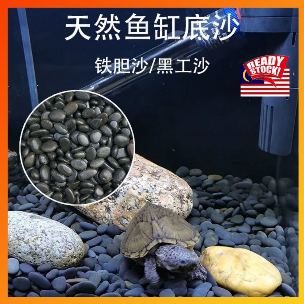 铁胆沙 Aquatic Little Iron Gall Stone Gravels Fish Tank Decorations ...