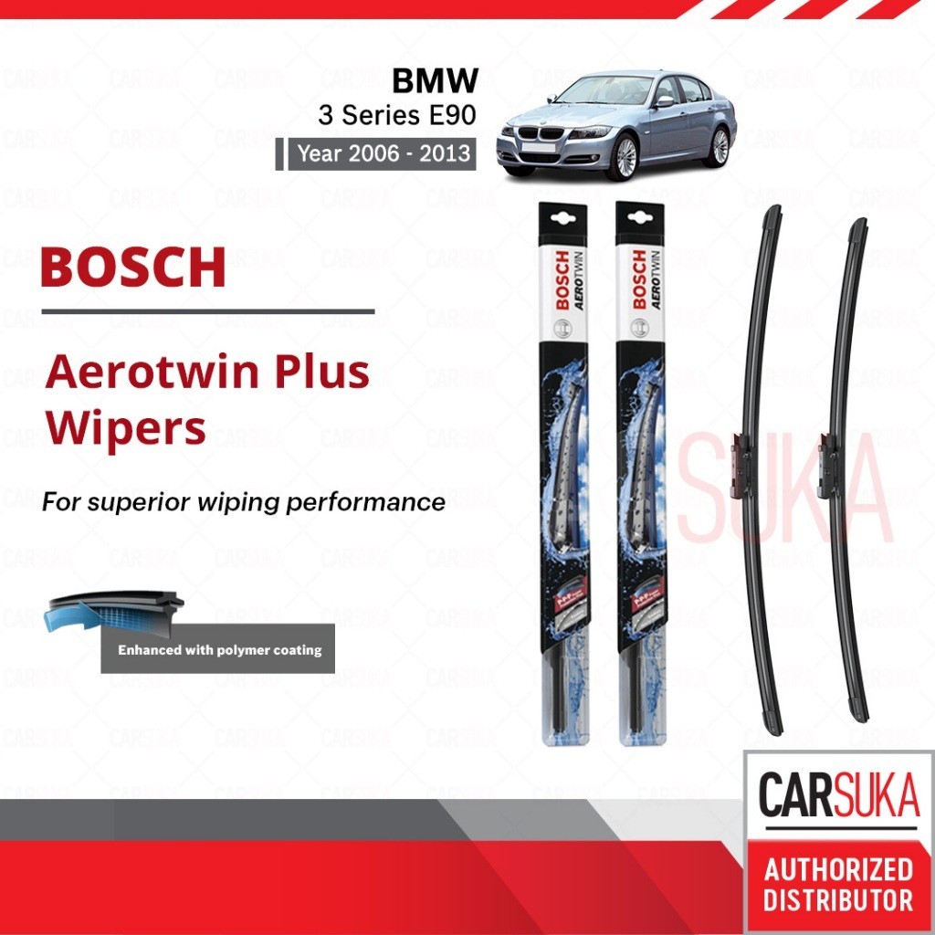 Bosch Aerotwin Plus Multi Clip Wiper Set for BMW 3 Series E90 (24"/19 ...