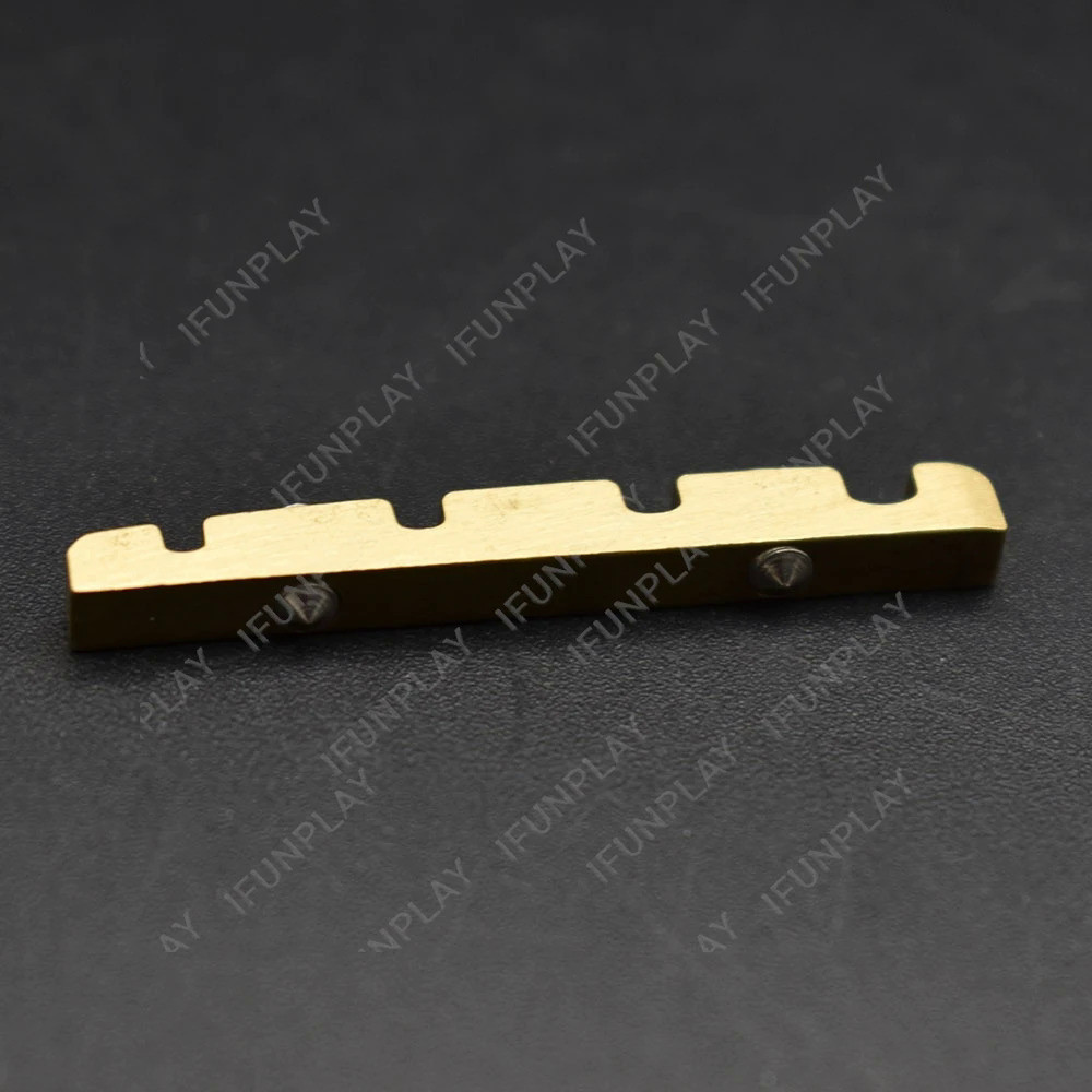 Laras Bell Brass Nut Guitar Brass Bridge Nut Split Regulation Nut ...
