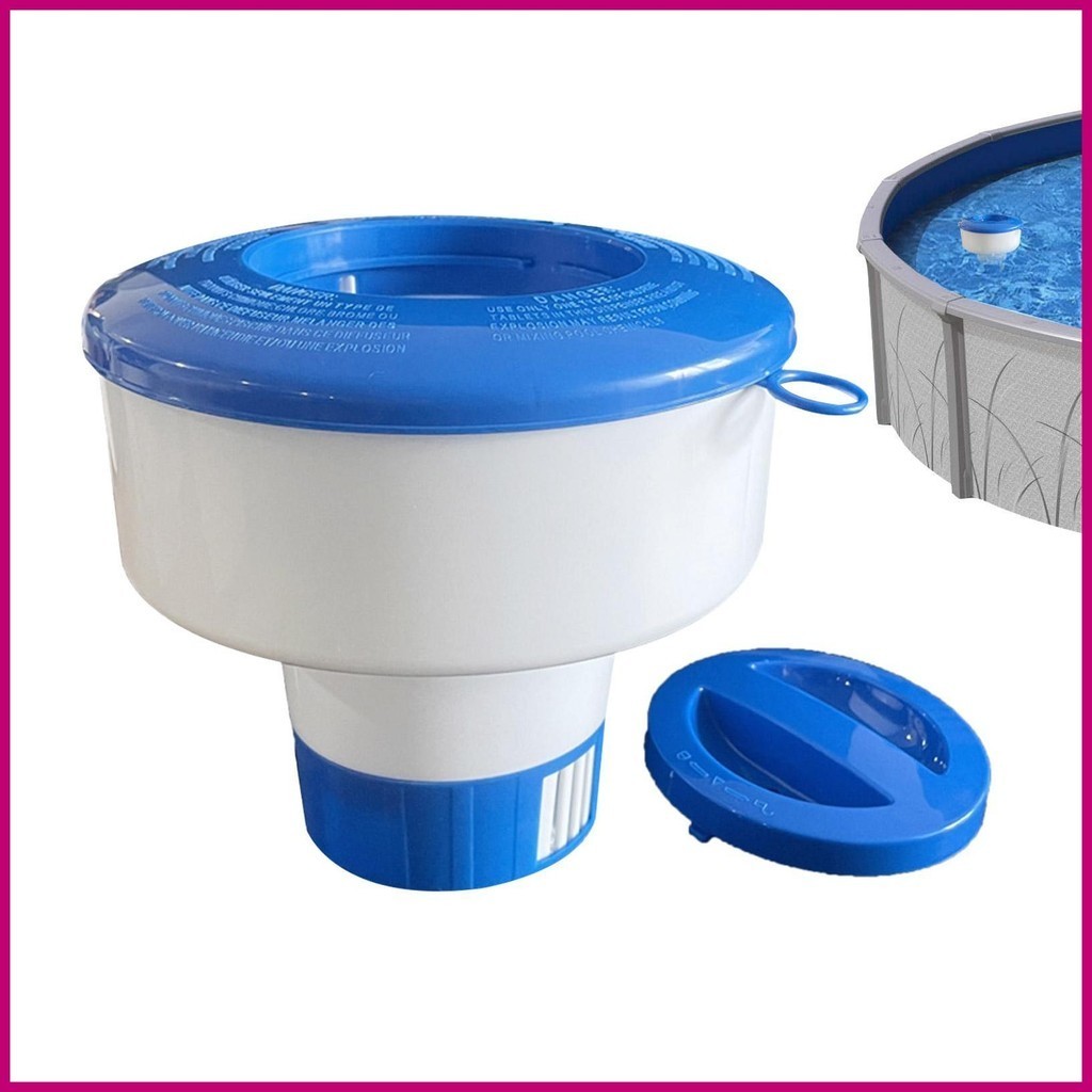 Pill Holder for Pool 7 Inch Spa Tablet Dispenser Foldable Dispenser ...