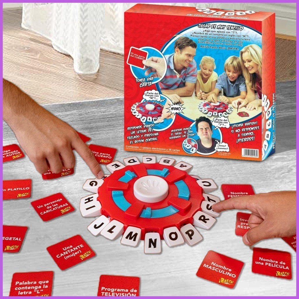 Think Words Game Letters Toys Think Words Family Game Set Kids Thinking ...