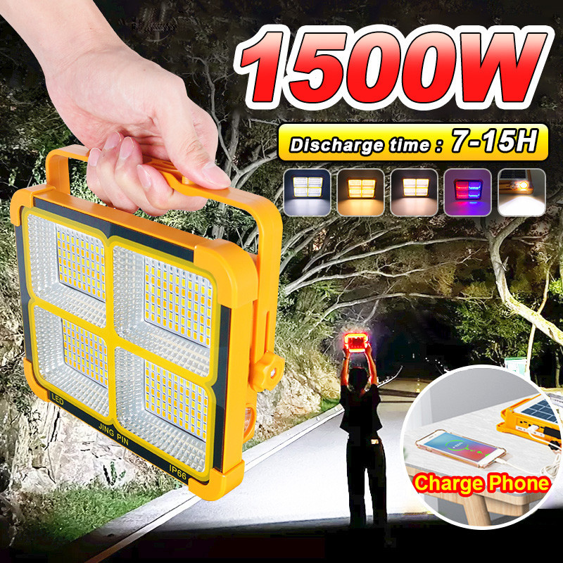 Solar Emergency Light with Power Bank Function Solar Light Waterproof ...