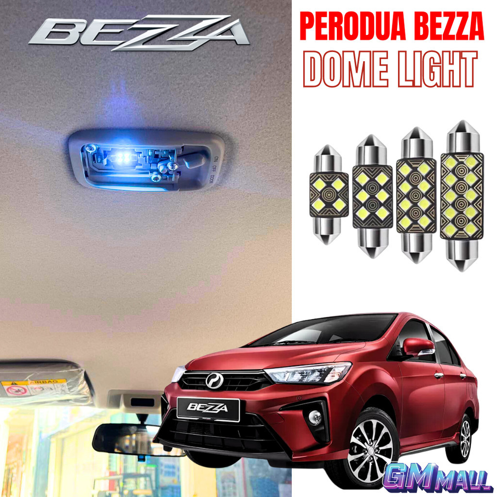 PERODUA BEZZA DOME LIGHT Car Room Interior Led Lamp Bulb Lampu Bumbung ...