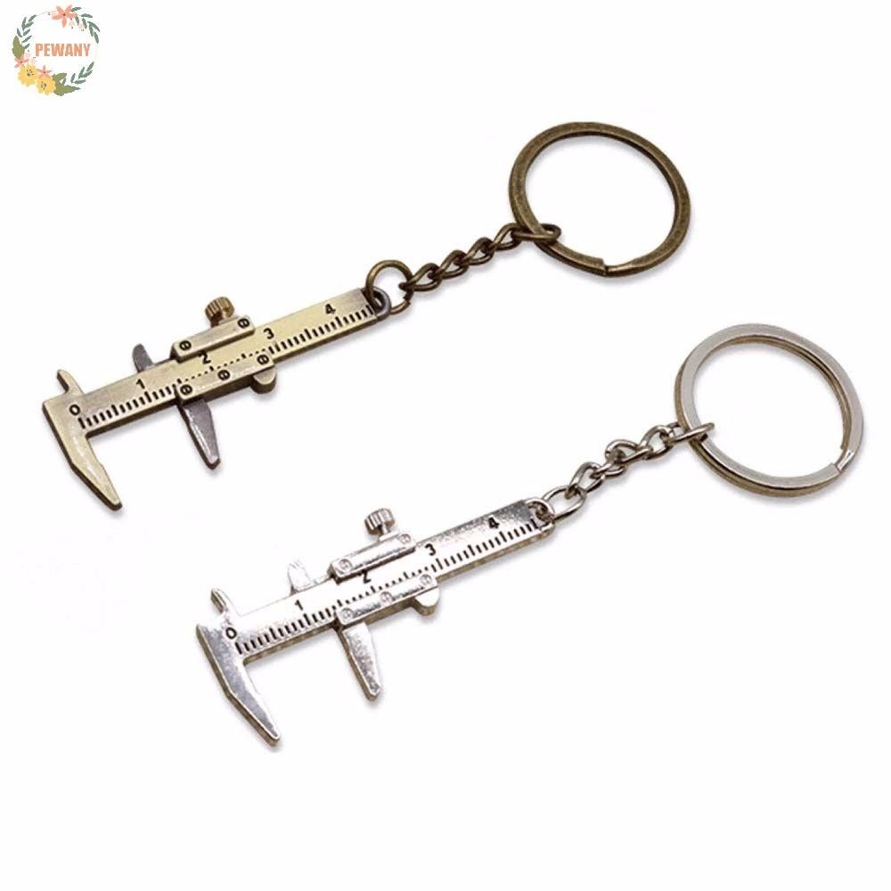 PEWANY Vernier Caliper Keychain Portable Scale Keychain Gadget Car ...