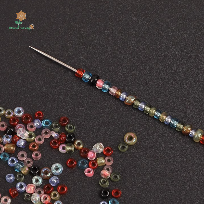 LILY 30 Pcs Metal Beading s For Beads Threading String Tambour Jewelry ...