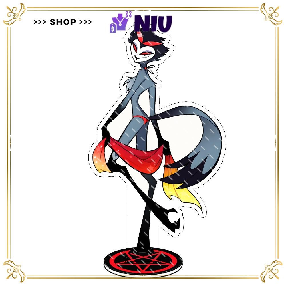 NIU Anime Helluva Boss Stand Action Figurine Accessories, Portable 15cm ...