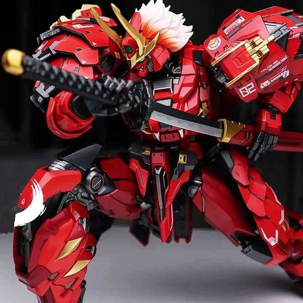 LEGO Gundam Assemble Mecha Figure Three Kingdoms Moto Nuclear Ao Binglu ...