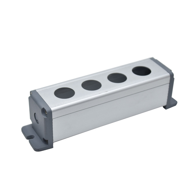 Waterproof button box switch control box 4 hole industrial switch ...