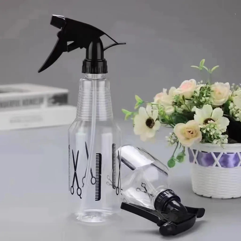 370ml Barber Salon Hairdressing Haircut Water Bottle Sprayer Mist Pump ...