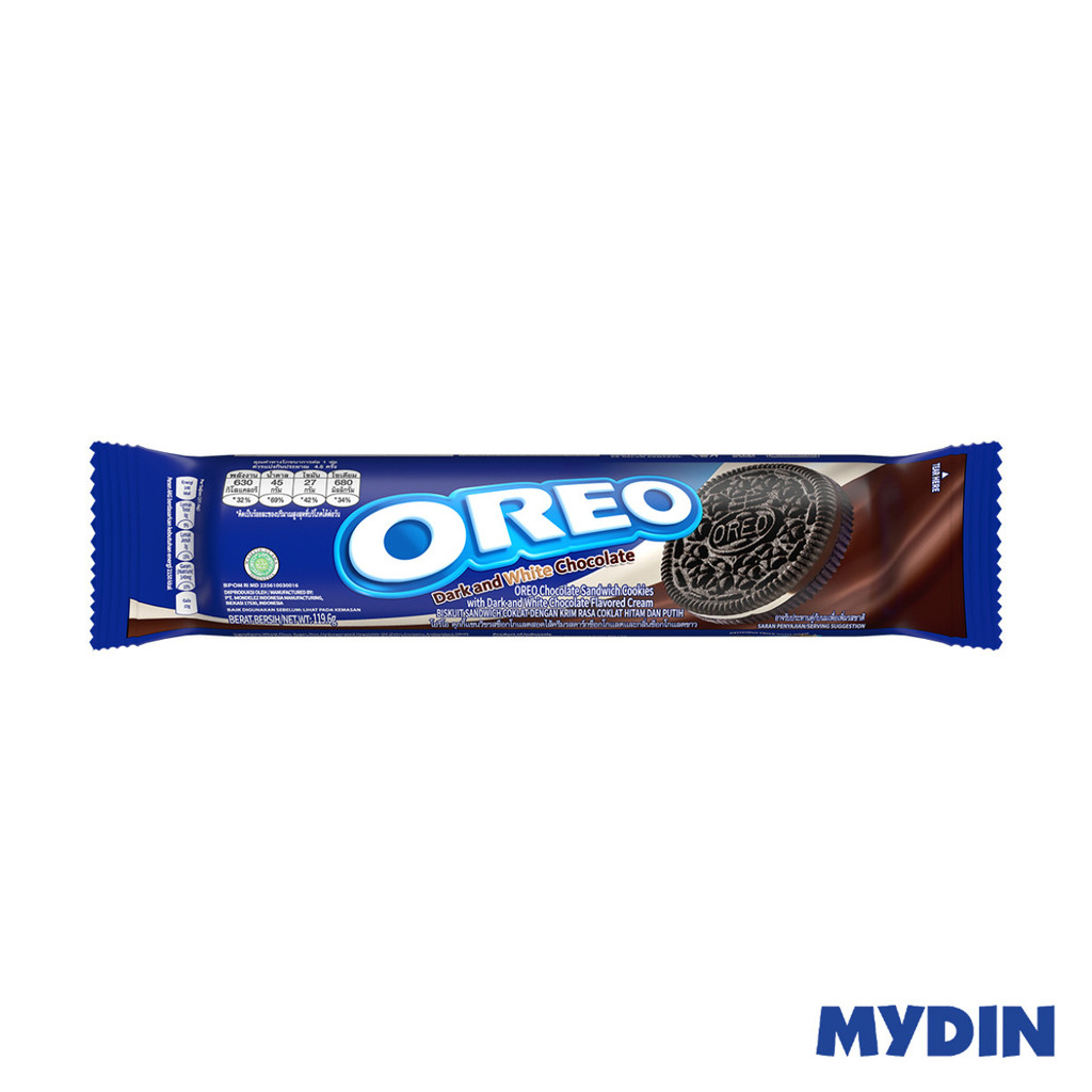 Oreo Cookies Dark & White Chocolate (119.6g) | Shopee Malaysia