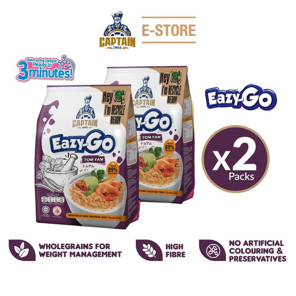 Eazy-Go Tom Yam 32g x 5 sachets Expiry Date: 1/3/2026 | Shopee Malaysia