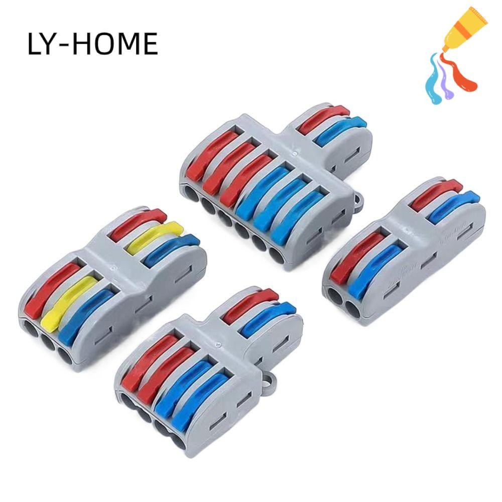 Ly Home Quick Terminal Block Mini Universal Compact Wire Connector Quick Electrical Cable