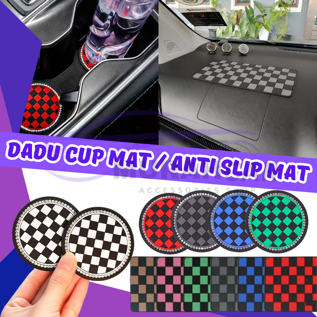 Dadu Car Anti Slip Mat Dashboard Drink Holder Pad Magic Sticky For GPS ...