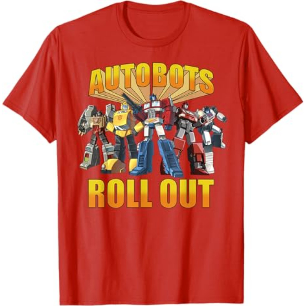 (In Stock Locally) Transformers One Tshirt Transformers Retro Autobots ...