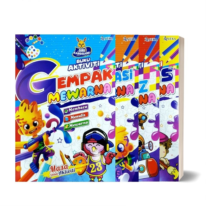 BUKU PRA/TADIKA/TABIKA: Aneka CUTI-CUTI: Siri Kanggaru Buku Aktiviti ...