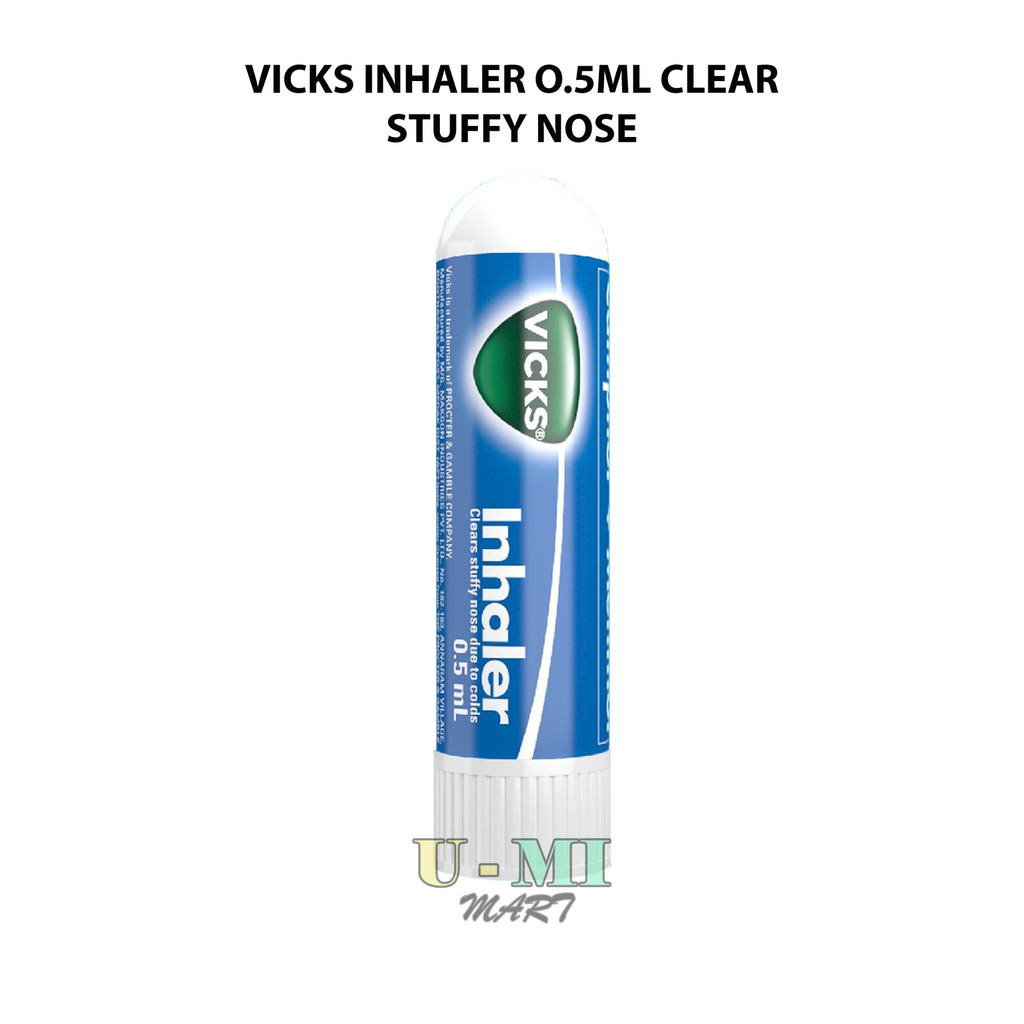 VICKS INHALER CLEAR STUFFY NOSE (0.5ML) | Shopee Malaysia
