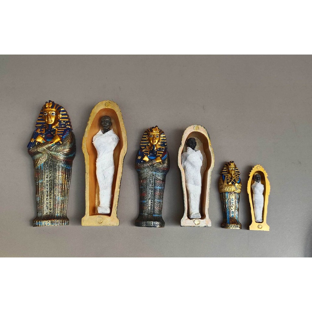 Mummy Hand-Made Pyramid Decoration Egyptian Pharaoh Tourist Souvenir ...
