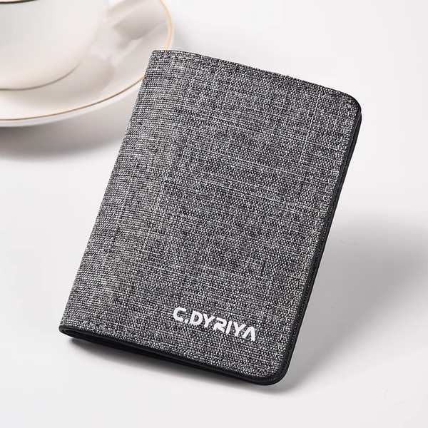 purse bag fashion card holder wallet Dompet kanvas pendek lelaki Dompet ...