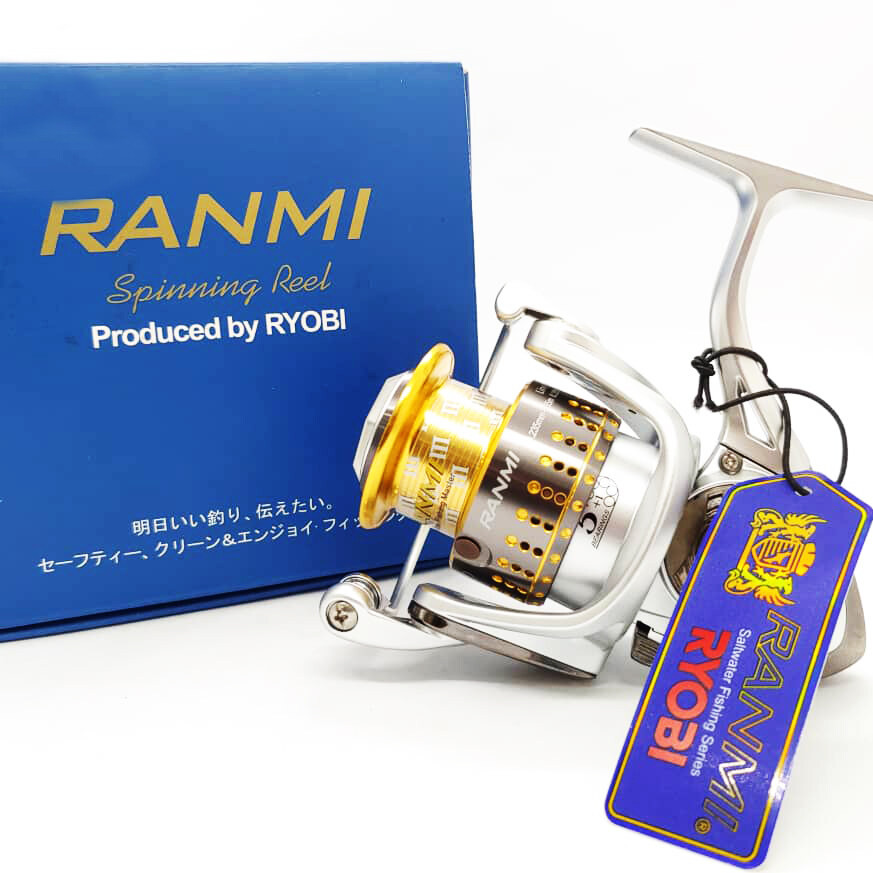 RYOBI RANMI SEA FEATHER UL SPINNING REEL - 500, 800, 900🔥Ready Stock🔥 ...