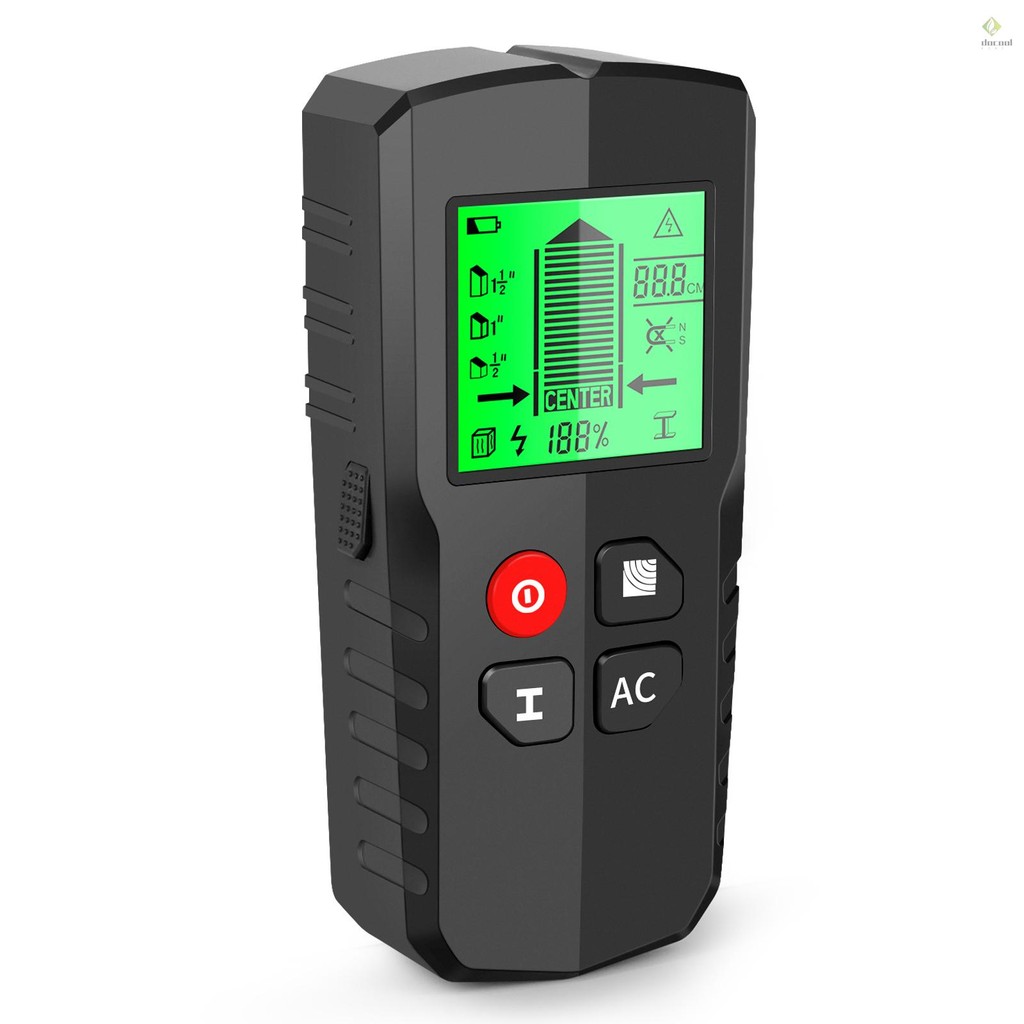 LCD Backlight Display Digital Wall Detector Metal Sensor Wood Stud ...