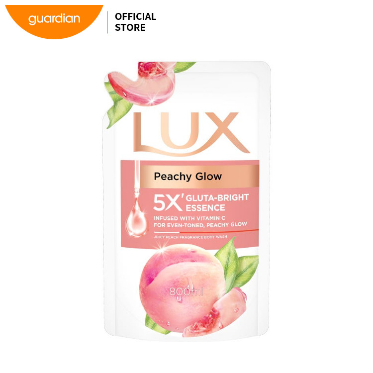 Lux Shower Cream Peachy Glow Refill 800Ml | Shopee Malaysia