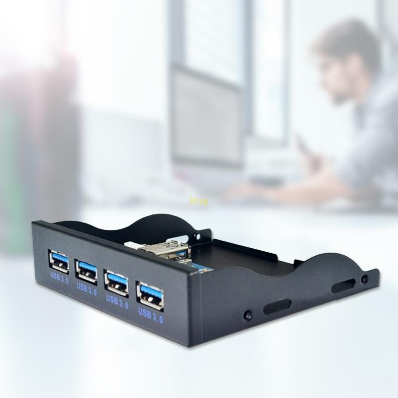 BT Desktop 3 5 USB 3 0 19 Pin Hub Drive Bay Front Panel for PC Computer ...