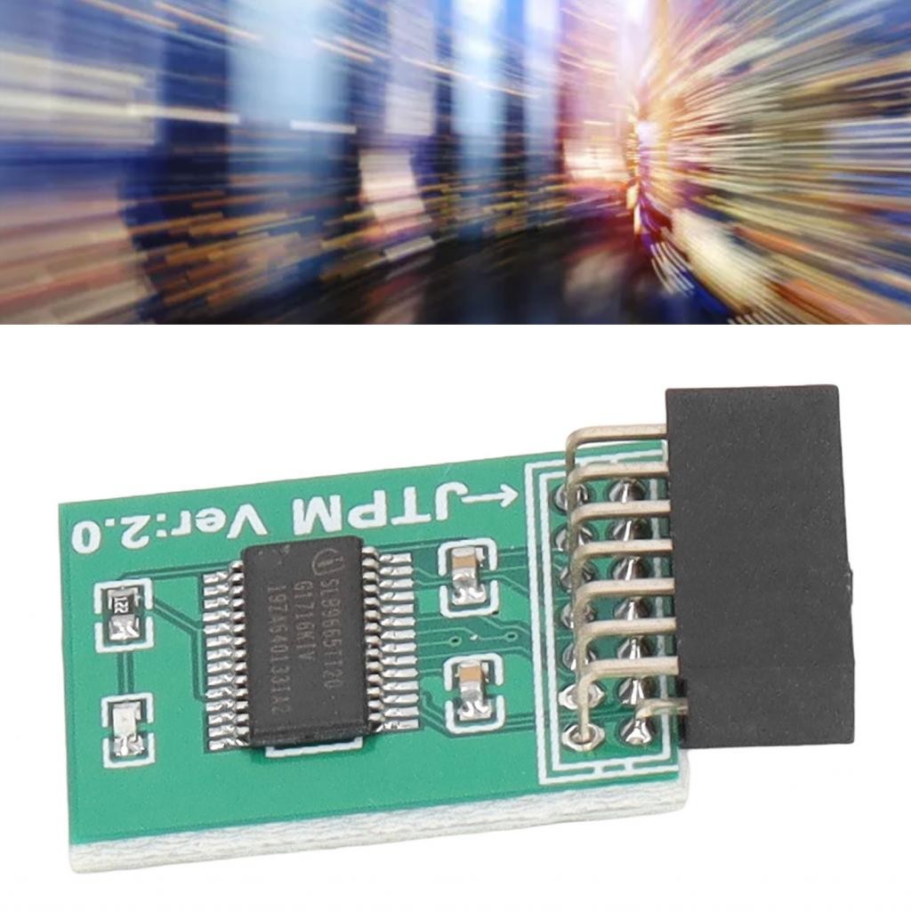 Tpm 2 0 Module Lpc Interface Board For Computer Shopee Malaysia