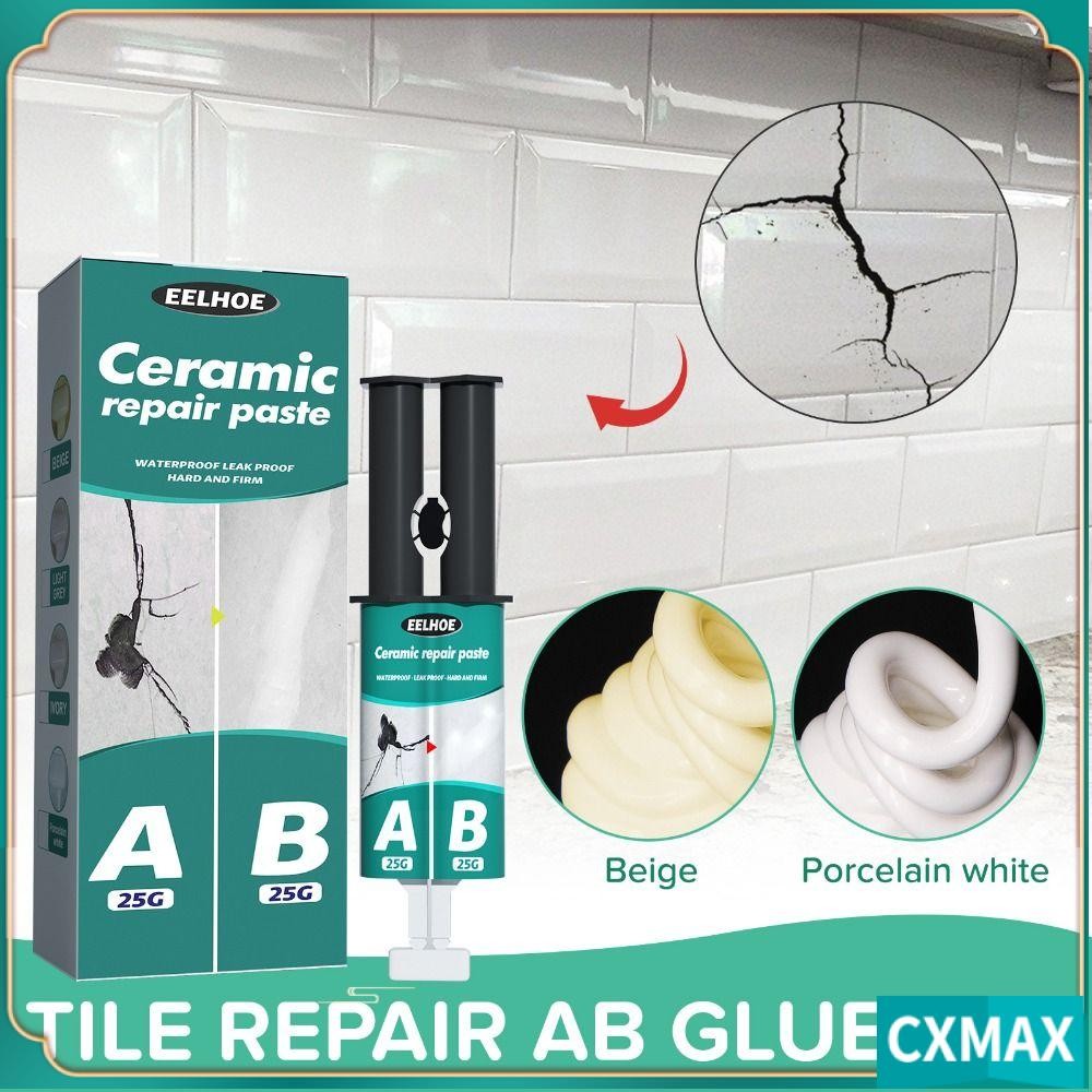 CVMAX Tile Repair AB Glue Set Repair Tools Heat and Corrosion Resistant ...