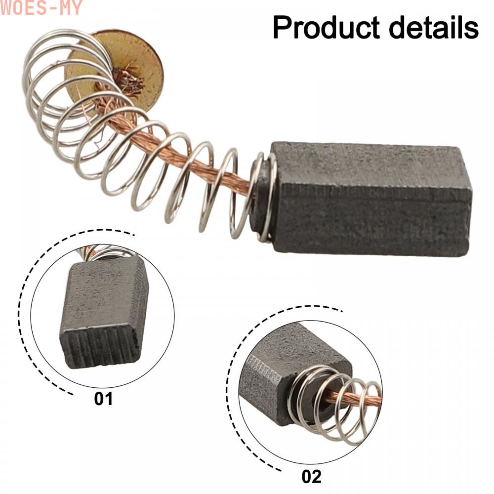Top Notch Carbon Brush Spare Parts for Angle Grinder Pack of 2 12mm x ...