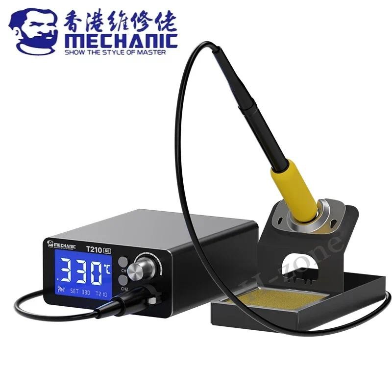 MECHANIC T210 SE Soldering Station LED Digital Adjustment Auto Sleep Quick Heating 210 Micro ...