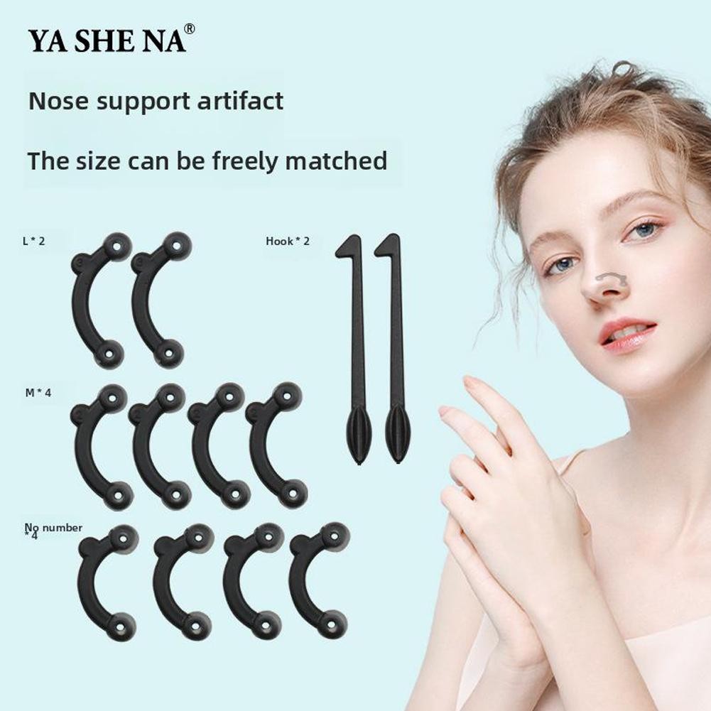 3D Nose Pad Nose Bridge Height Enhancer Invisible Nose Beauty Device ...