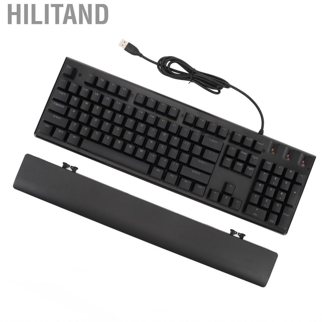 Hilitand Wired Mechanical Keyboard Sensitive Plug and Play Smooth ...