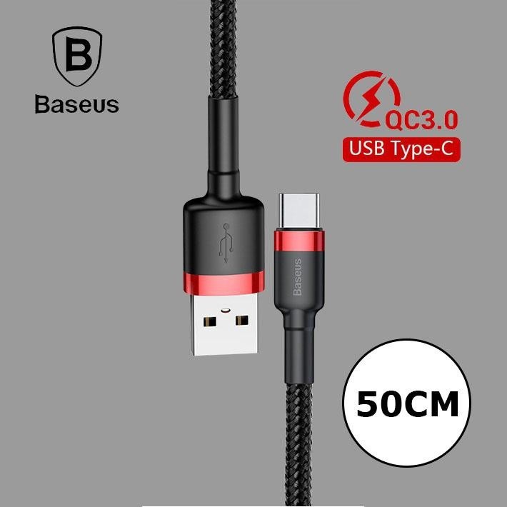 Original Baseus Cafule Type-C QC3.0 3A USB C Fast Charging Data ...
