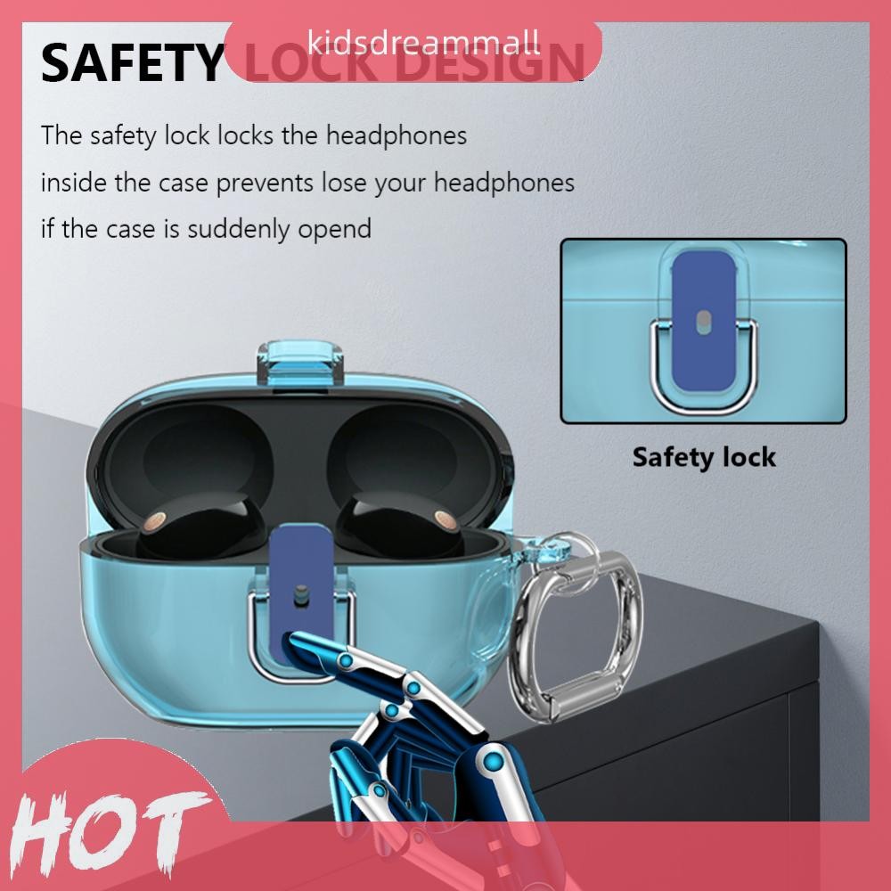 [KidsDreamMall.my] Secure Lock Clear Case Shockproof Protective Case ...