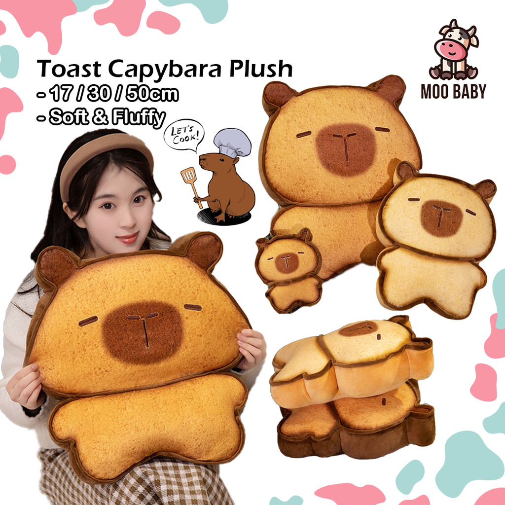 Moo Baby Toast Capibara Capybara Plush Toy Capybara Plush Small ...