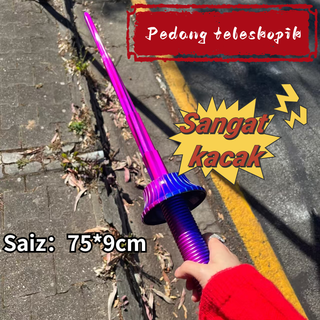 Pedang Teleskopik Pelangi Sensor Graviti - Hadiah Hari Jadi Kanak-Kanak ...