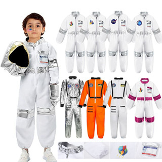 Kids NASA Astronaut Halloween Costume - Deluxe Space Suit For Cosplay ...